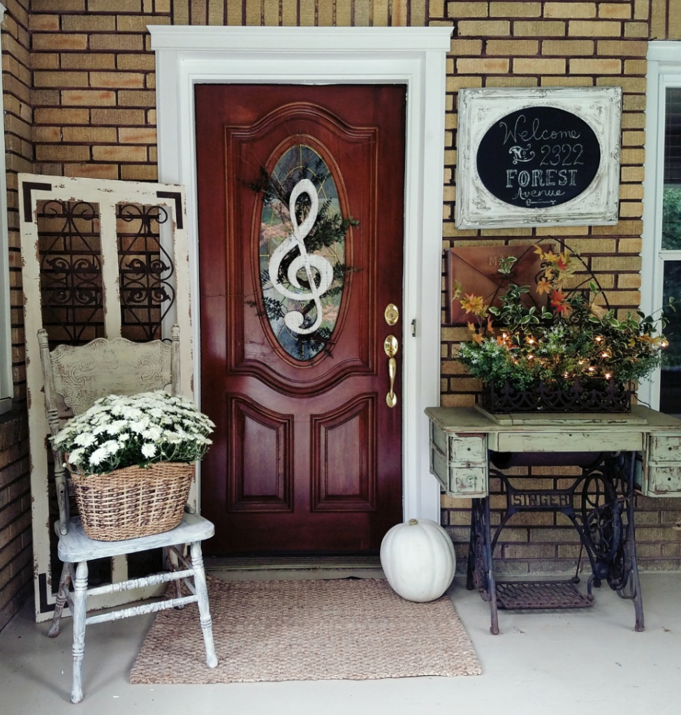 Follow The Yellow Brick Home - Beautiful Fall Home Tour Harvest Home ...