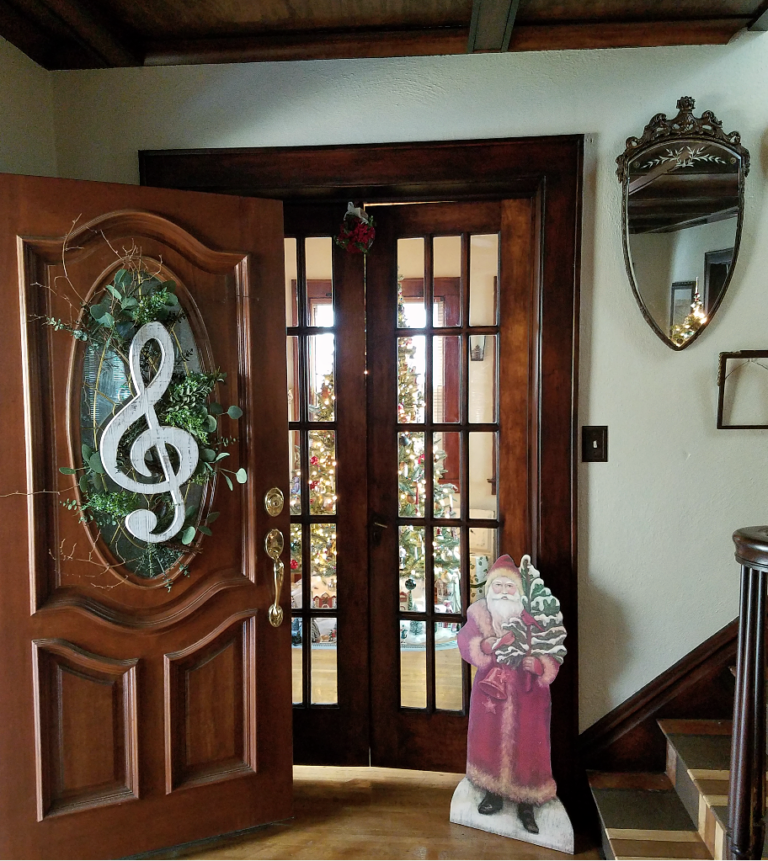 Follow The Yellow Brick Home - Music Themed Christmas Decor How To ...