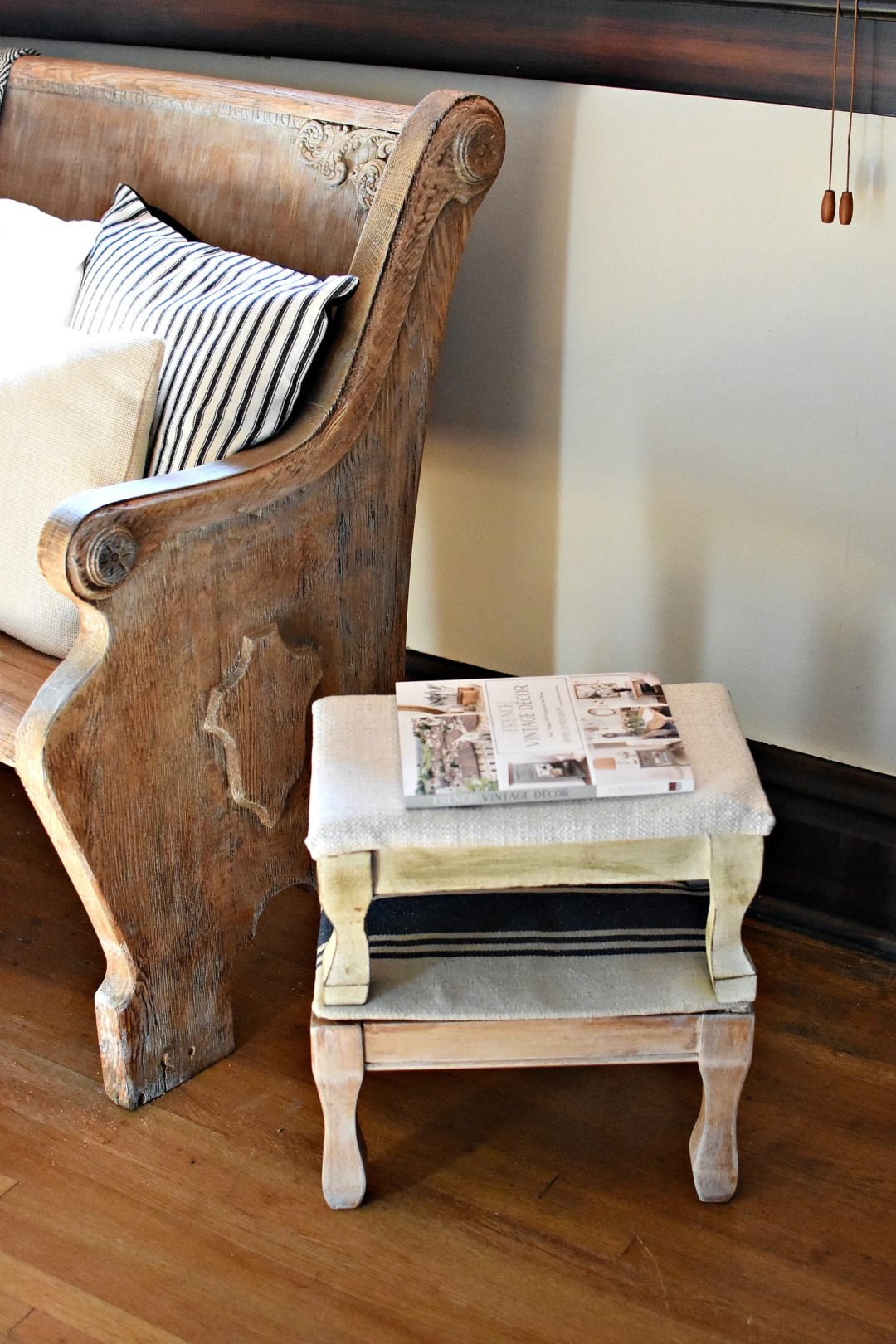 Follow The Yellow Brick Home - DIY French Farmhouse Style Vintage Foot ...