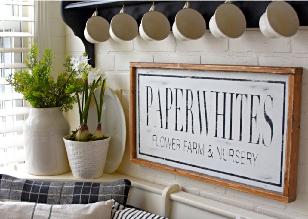 Follow The Yellow Brick Home - Winter Decorating with Paperwhites ...
