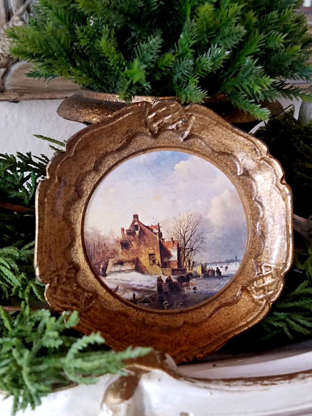 Follow The Yellow Brick Home - Cozy WInter Decorating with Touches of ...