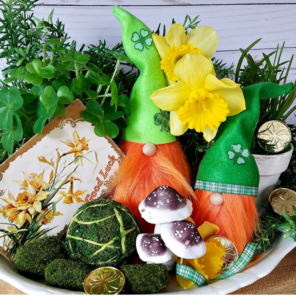 Follow The Yellow Brick Home - Lucky DIY St. Patrick's Day Gnomes ...