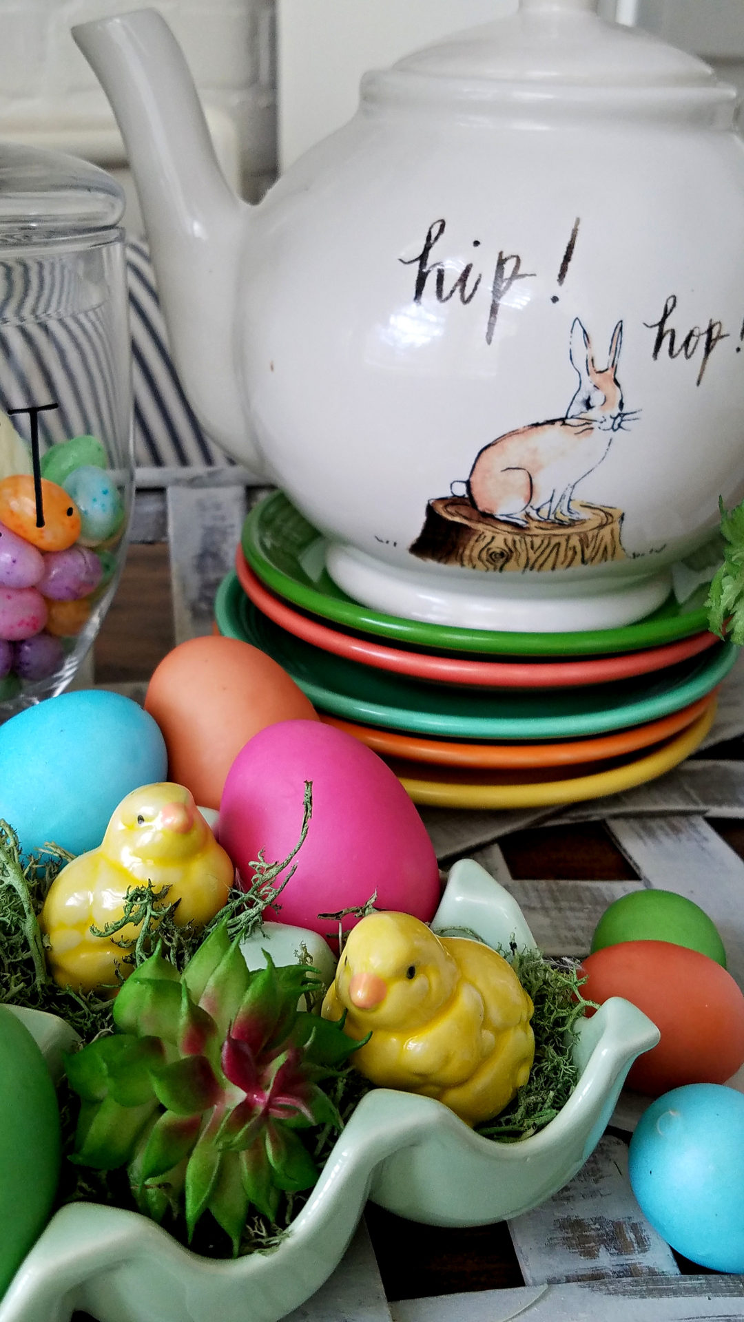 Follow The Yellow Brick Home - Decorating For Easter With Vintage and ...