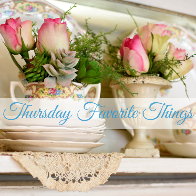 Follow The Yellow Brick Home - Pretty Spring Flowers and Lovely Vintage ...