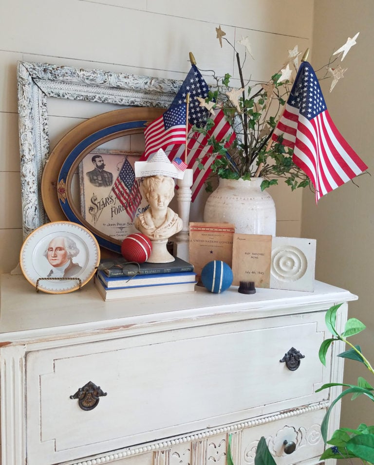 Follow The Yellow Brick Home - Patriotic Decorating Ideas: Flowers ...