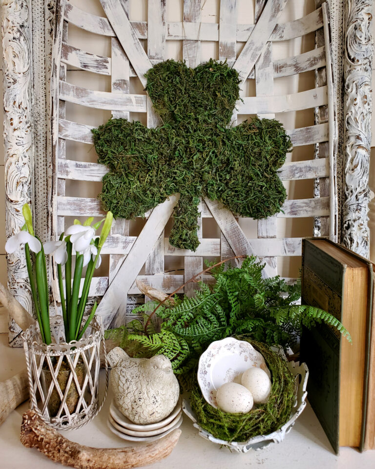 Follow The Yellow Brick Home - DIY Moss-Covered Shamrock ($3 Dollar ...