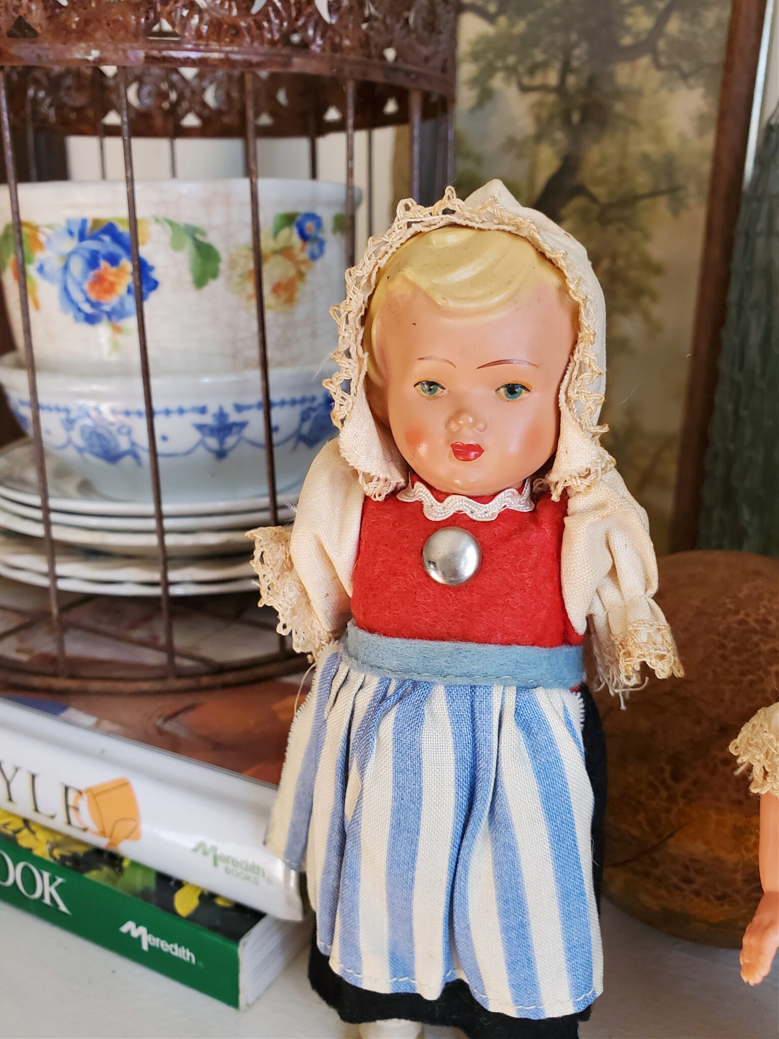 Follow The Yellow Brick Home - Vintage Celluloid German Dancing Dolls ...
