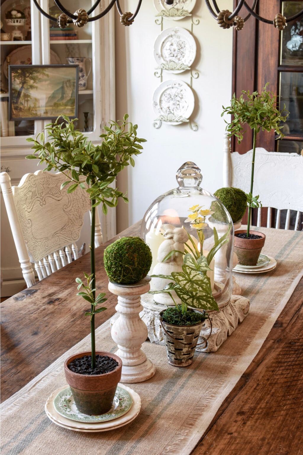 Follow The Yellow Brick Home - Cottage-Farmhouse Spring Centerpiece ...