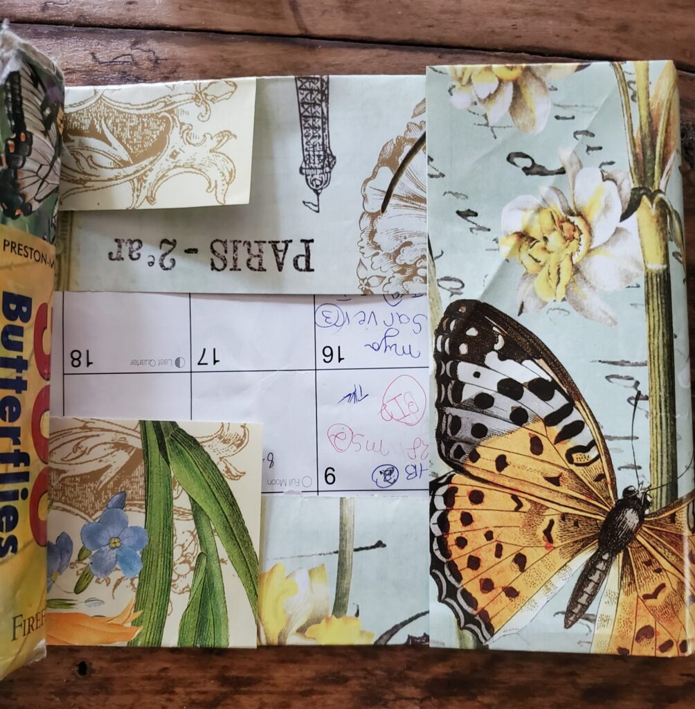 Follow The Yellow Brick Home - Give a Book a New Look! Scrap Paper DIY ...
