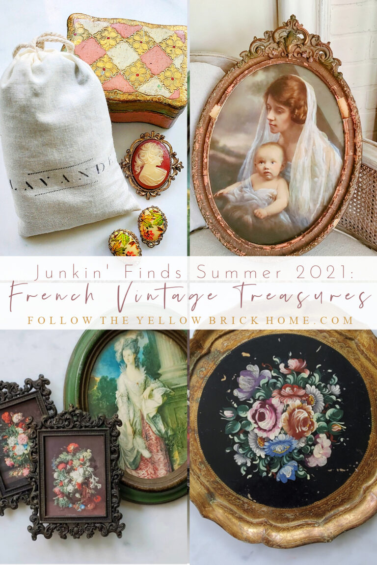 Follow The Yellow Brick Home - Not So Junky Junkin' Finds – Follow The ...
