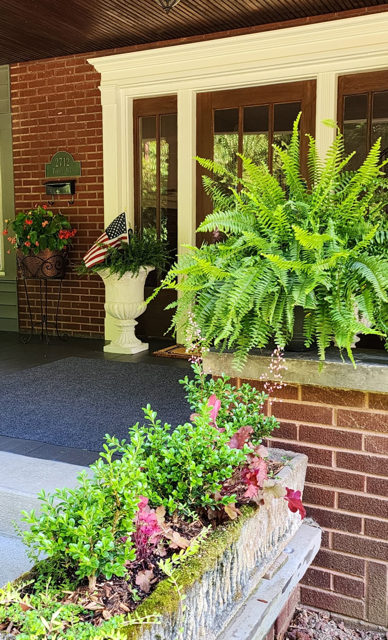 Follow The Yellow Brick Home - Elegant Thrifted Urns Makeover and New Porch Sneak Peek! – Follow ...