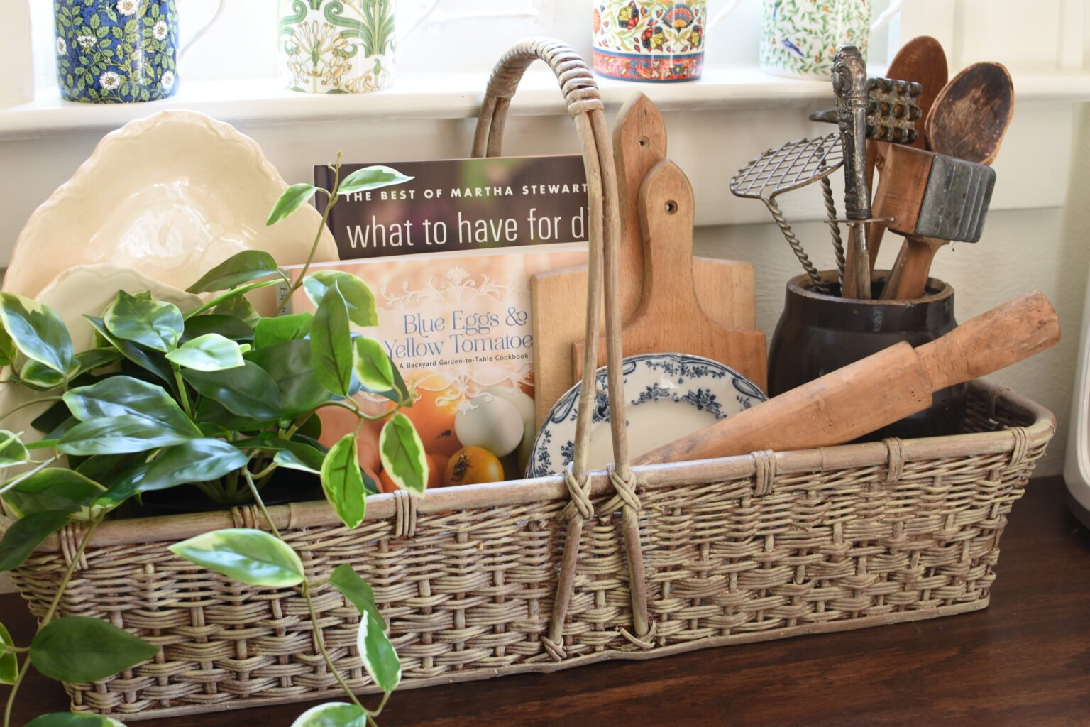 Follow The Yellow Brick Home - Easy Ways to Decorate with Baskets ...