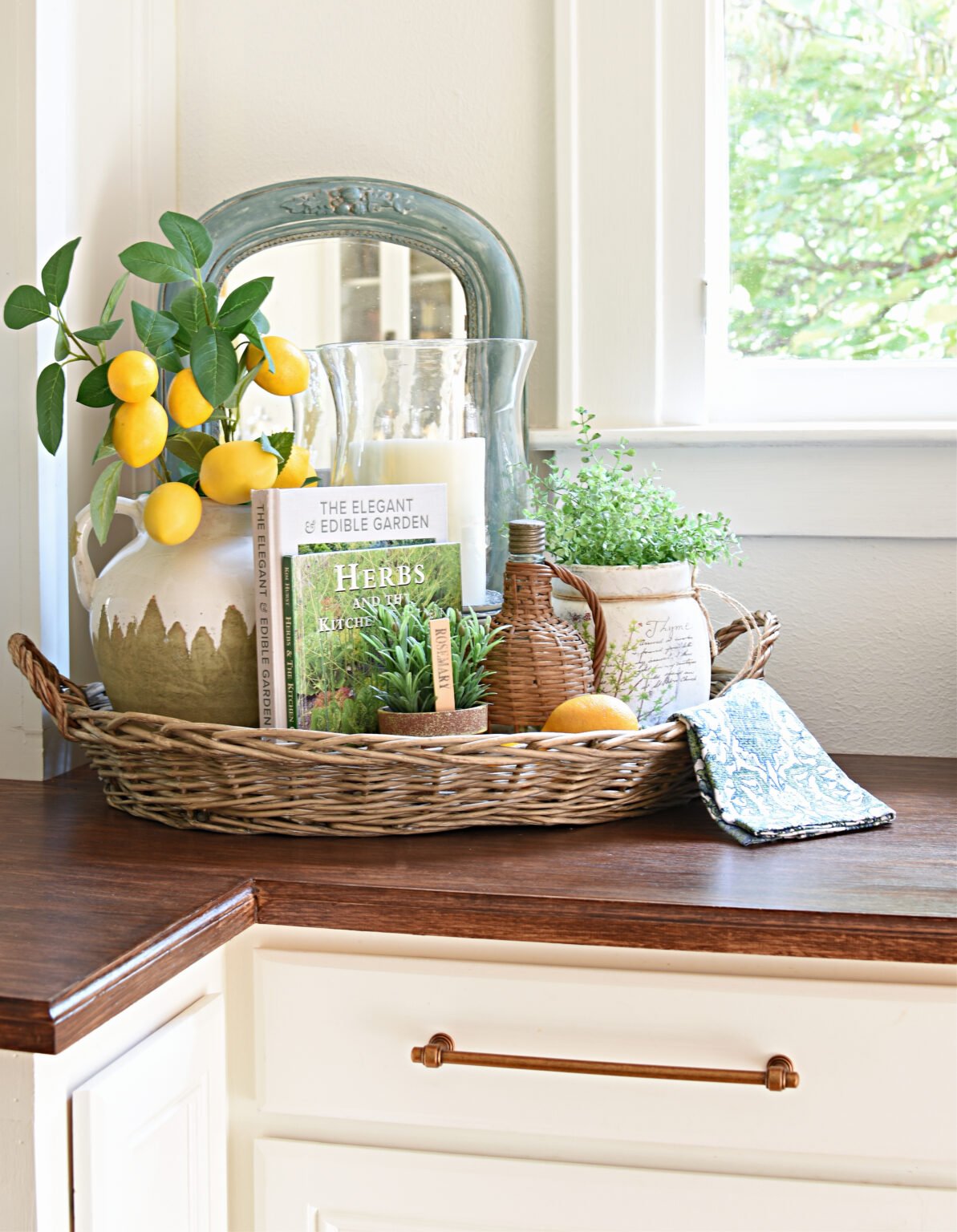 Follow The Yellow Brick Home - Easy Ways to Decorate with Baskets ...